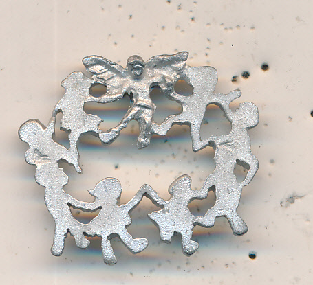 Angel with Dancing Children